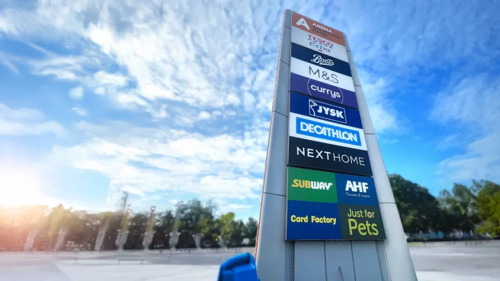 Totem Signage for Clear Outdoor Guidance | Hardy Signs